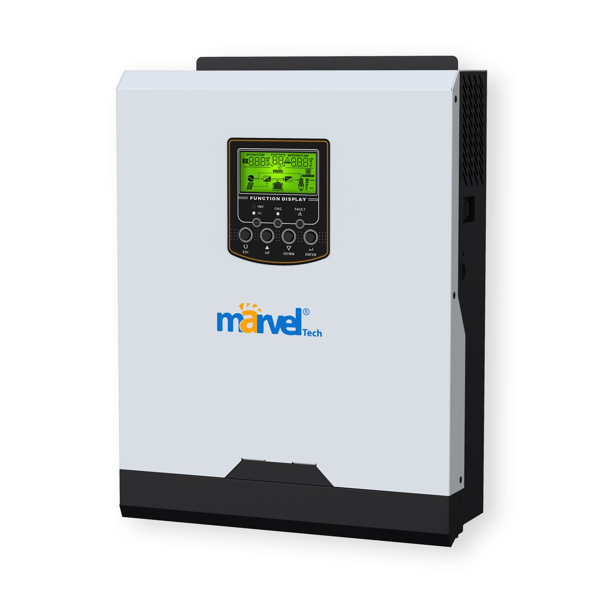 SOLAR INVERTER MARVEL-SOLAR 2500W/24 MPPT AXPERT VMII PREMIUM 2.5 KW ...
